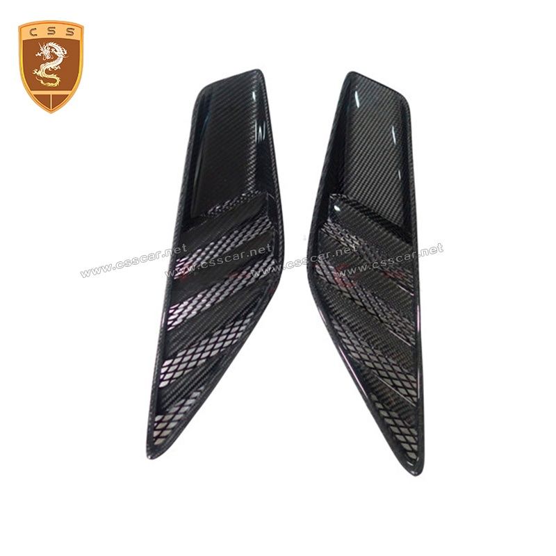 Chevrolet Corvette C7 carbon fiber rear fenders vent