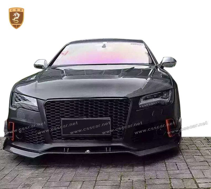 Audi RS7 ABT carbon fiber front lip body kits