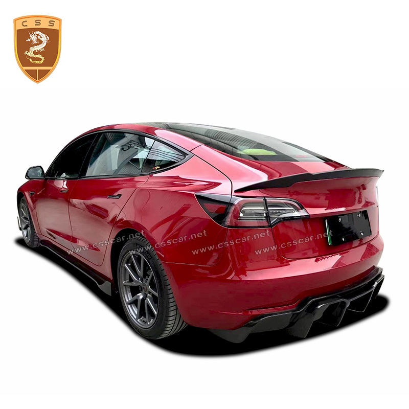 Tesla model 3 vorsteiner body kit