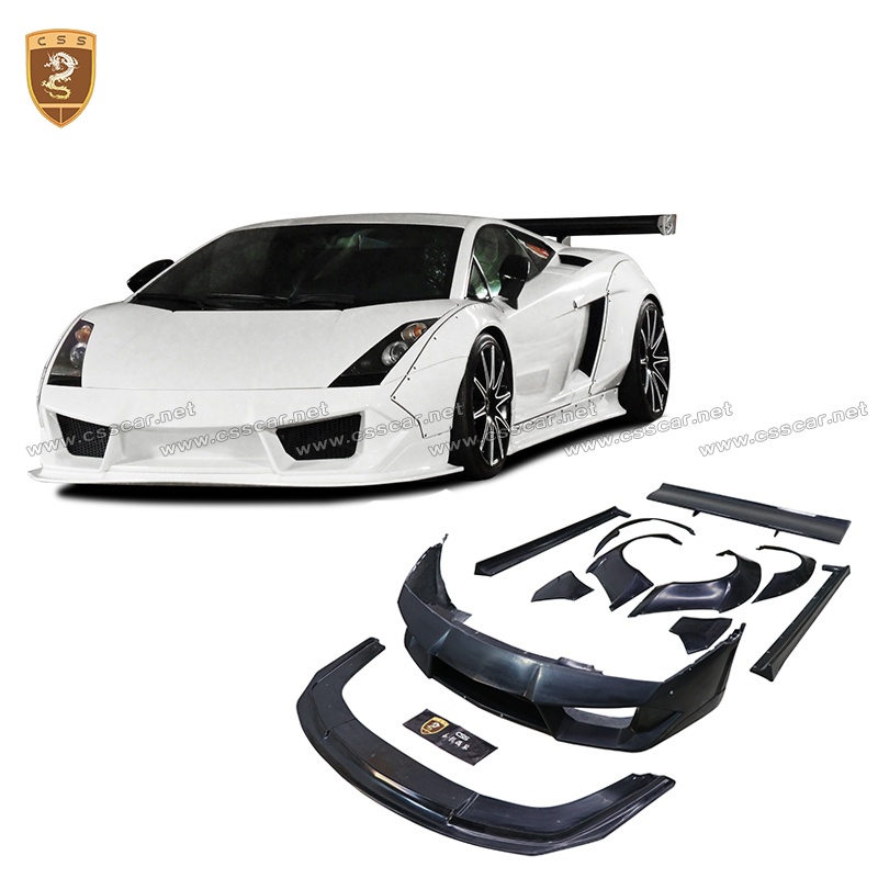 Lamborghini Gallardo LP540 modified LB wide body kit