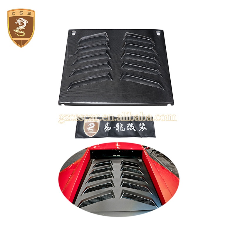 Lamborghini Gallardo modified RZ carbon fiber tail hood