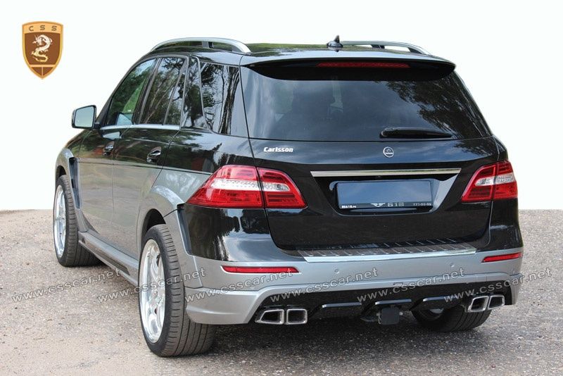 2015 Benz ML carlsson exhaust body kits