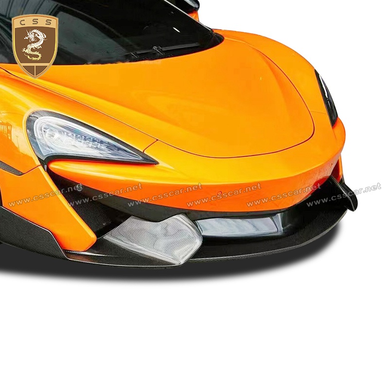 For Mclaren 540C 570S Modified 620R Carbon Fiber Front Bumper Wrap Angle
