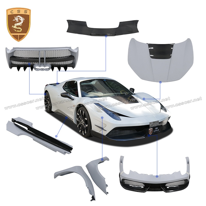 Ferrari 458 misha style body kit