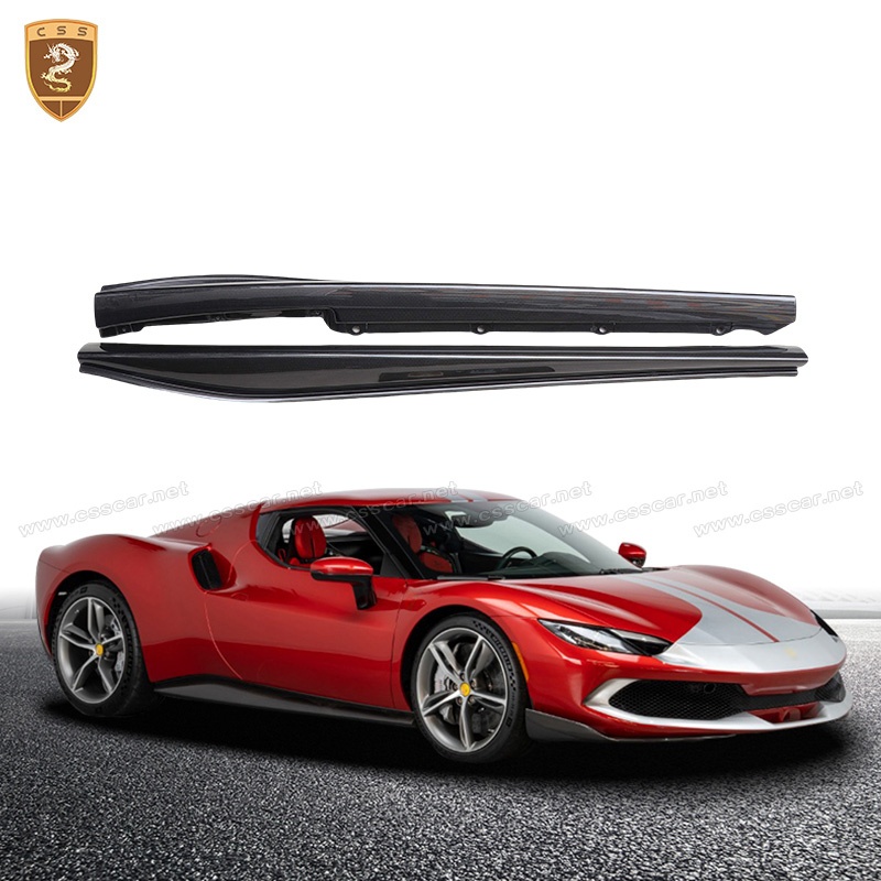 For Ferrari 296 oem style side skirts