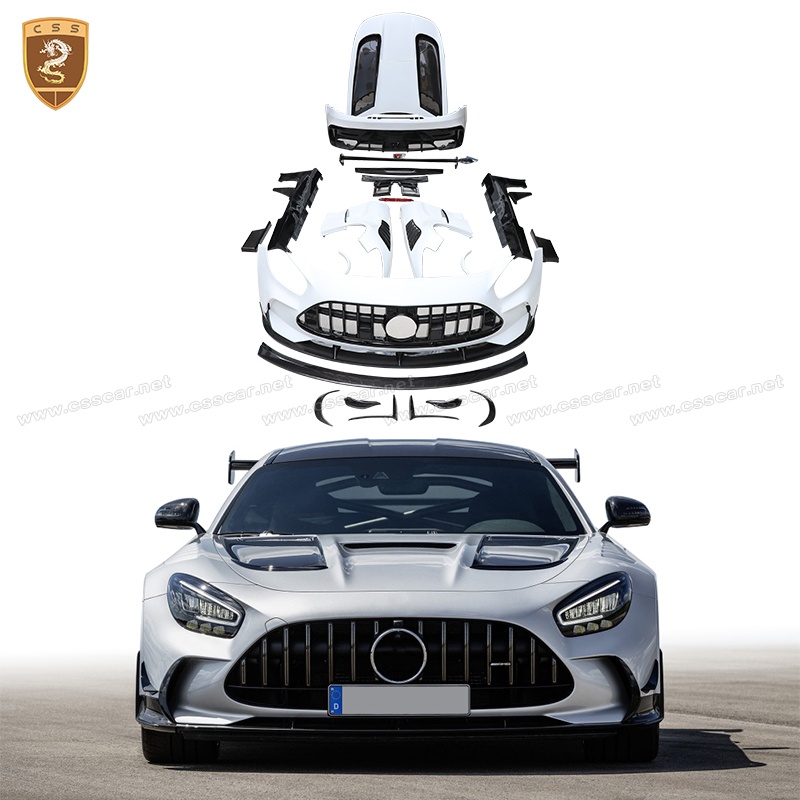 For Mercedes-benz AMG GT update black series body kit