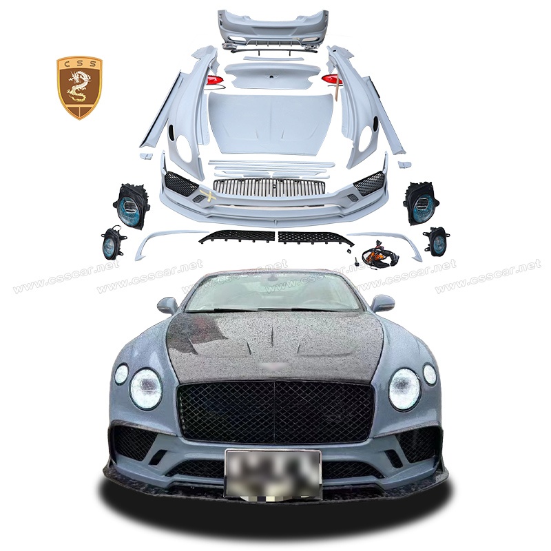 For Bentley continental gt Old to New 22 MSY Convertible Edition body kit