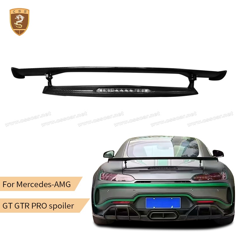 For Mercedes-benz AMG GT update GTR PRO Rear spoiler