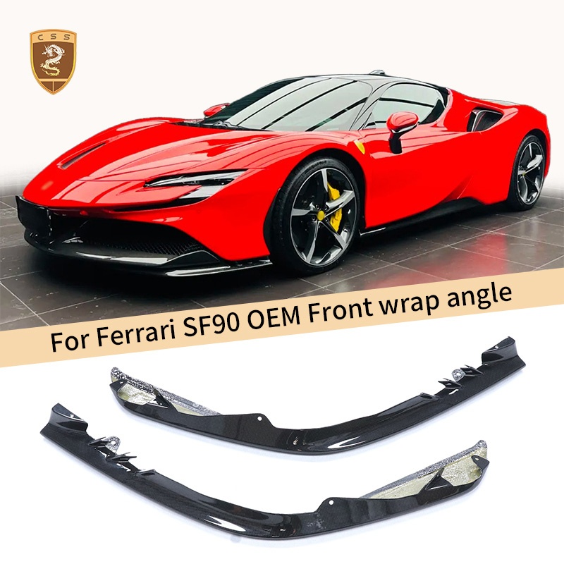 For Ferrari SF90 OEM style front wrap angle