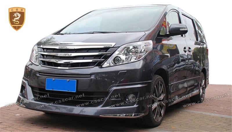 2011-2012 Toyota Alphard modellista body kits