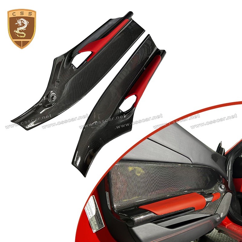 Ferrari 488 Dry carbon fiber Door interiorr