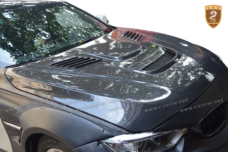 BMW 3 series F30/4 series F32 VARIS carbon fiber hood
