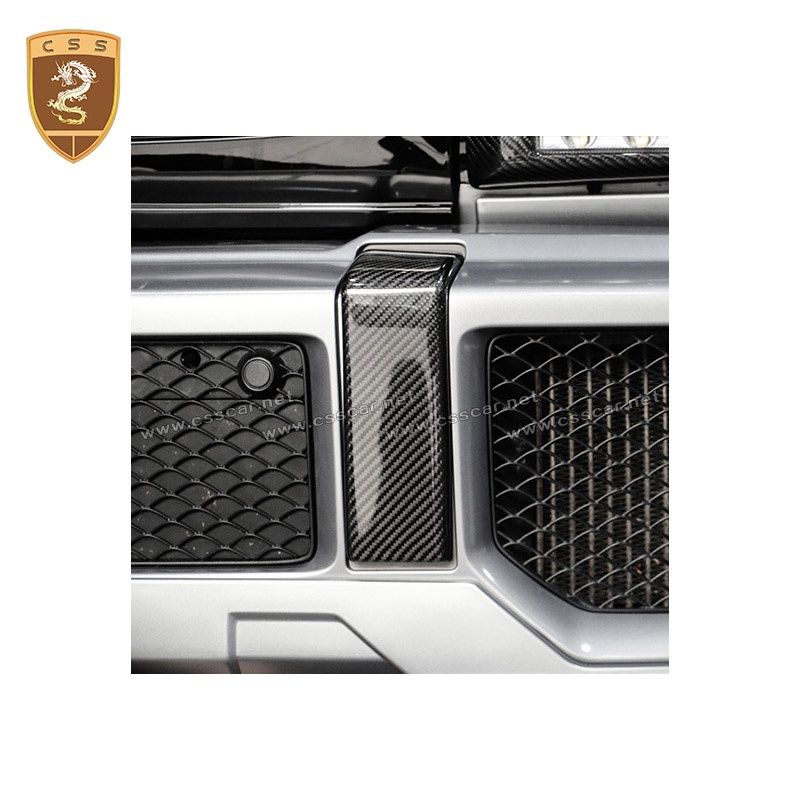Benz G class W463 G63 G65 AMG front bumper carbon fiber trim