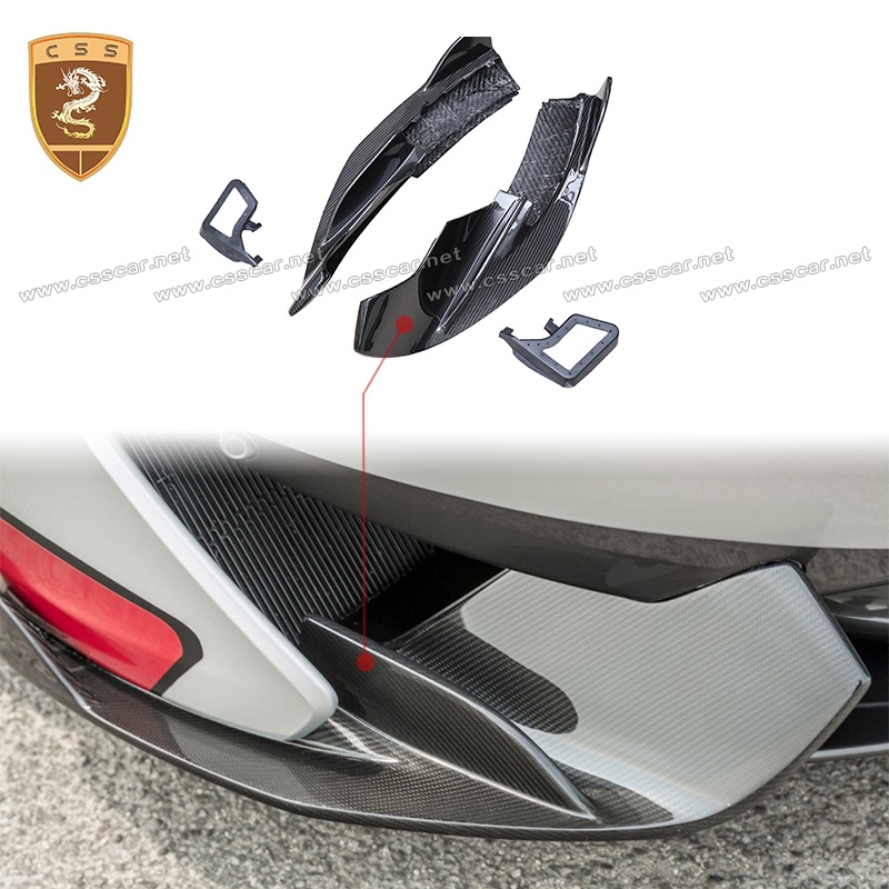 McLaren 540C570S modified vorsteiner front wrap angle