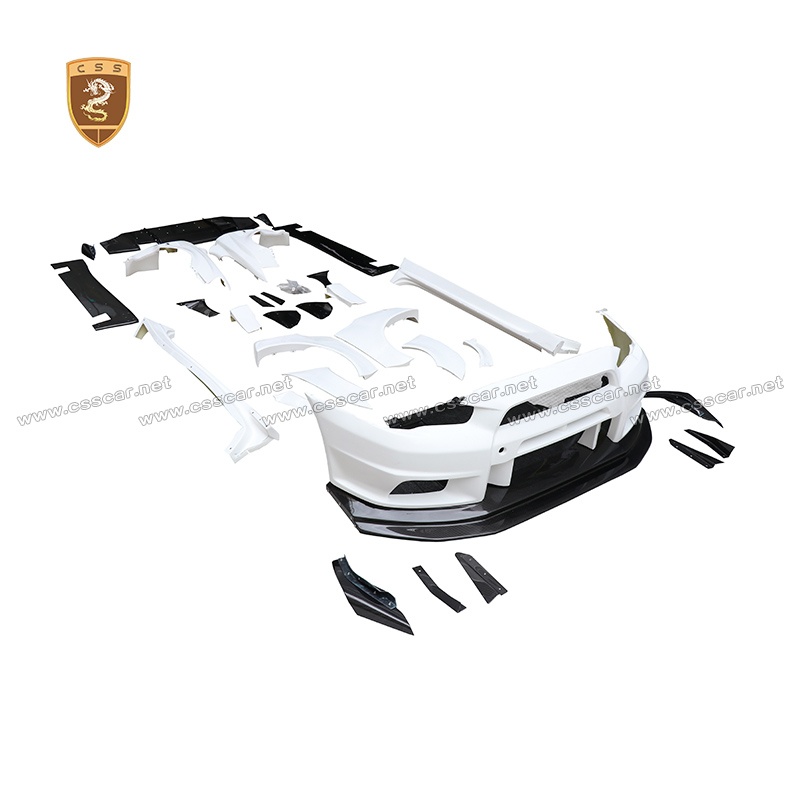 Mitsubishi EVO-10 VARIS CF+FRP wide body kits