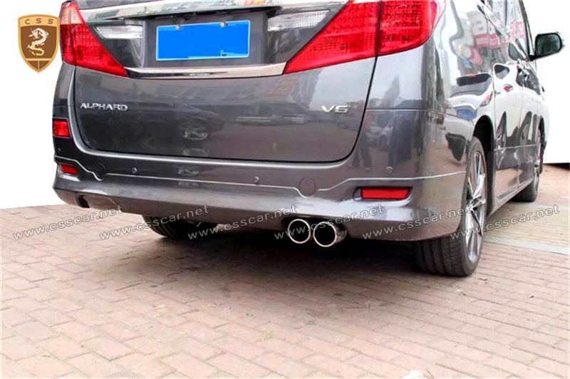 2011-2012 Toyota Alphard modellista body kits