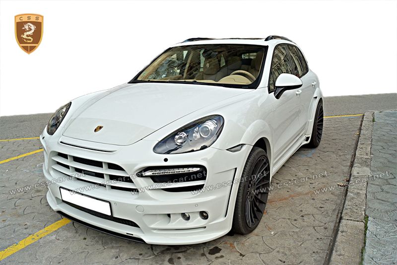 PORSCHE Cayenne 958 wide HAMANN square mouth body kits