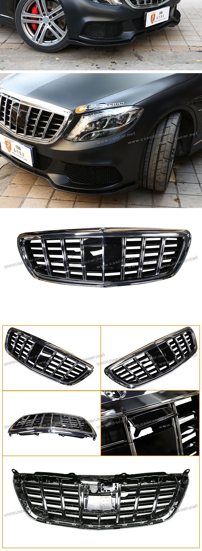2014-2018 Benz S class W222 BRABUS grille