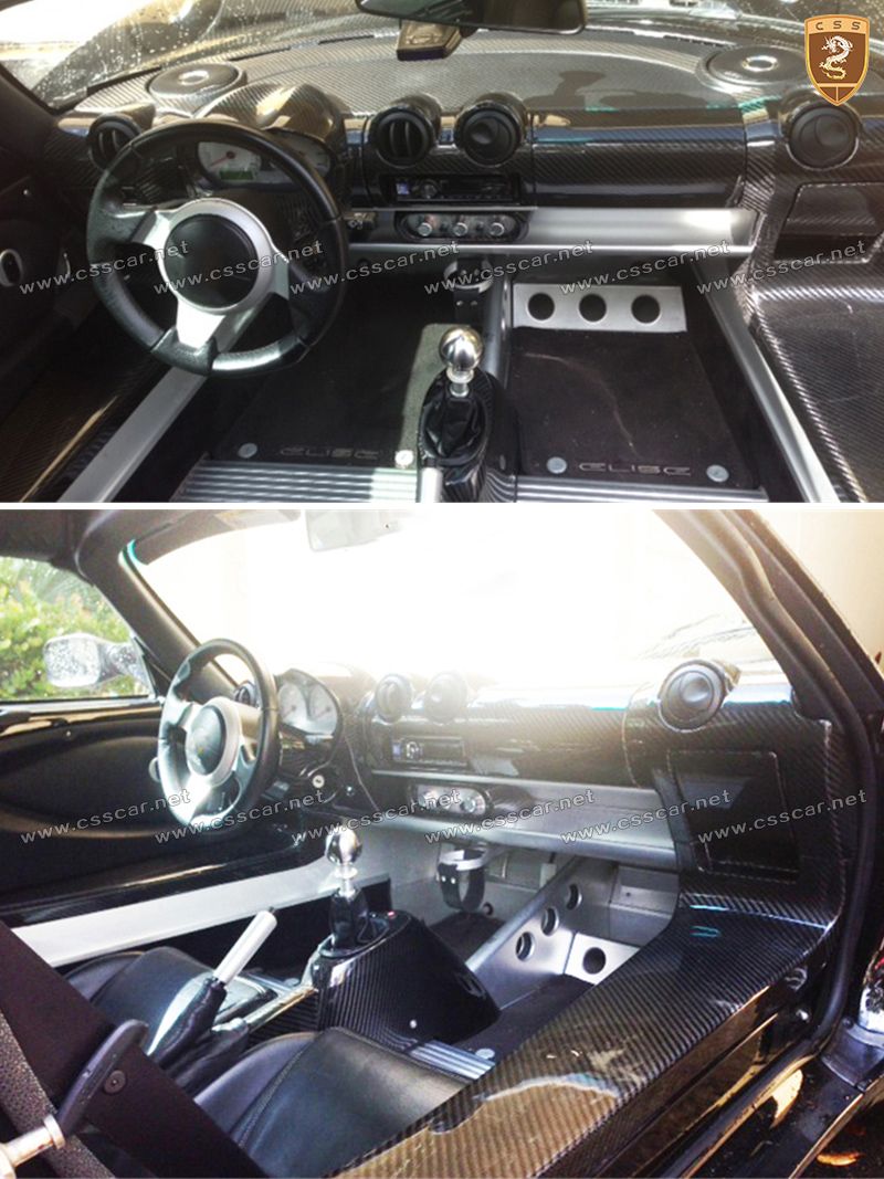 Lotus Cars Exige S2 Elise S2 Carbon Fiber Dash End Caps Air Vents