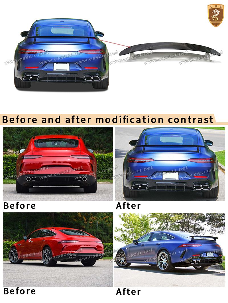 Benz AMG GT GT63 S 4-Door carbon fiber spoiler