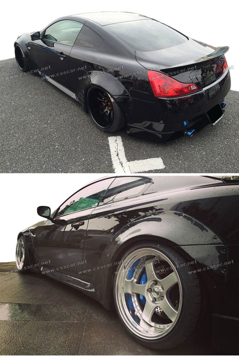 Infiniti G37 two doors LB wide FRP body kits