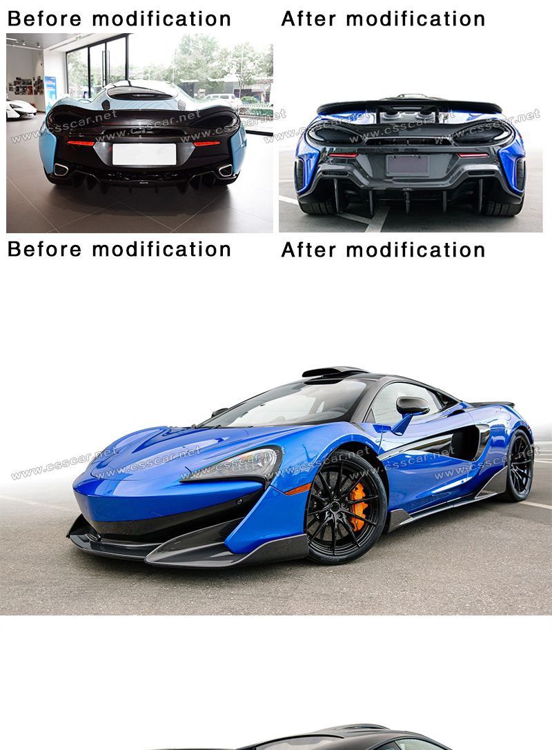 McLaren 540c 570s 570gt 600LT body kit