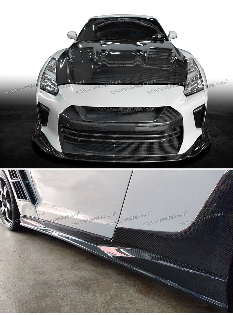 Nissan GTR R35 TOPSECRET body kit