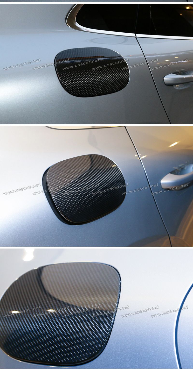 2014 up PORSCHE macan 95B carbon fiber fuel tank cover