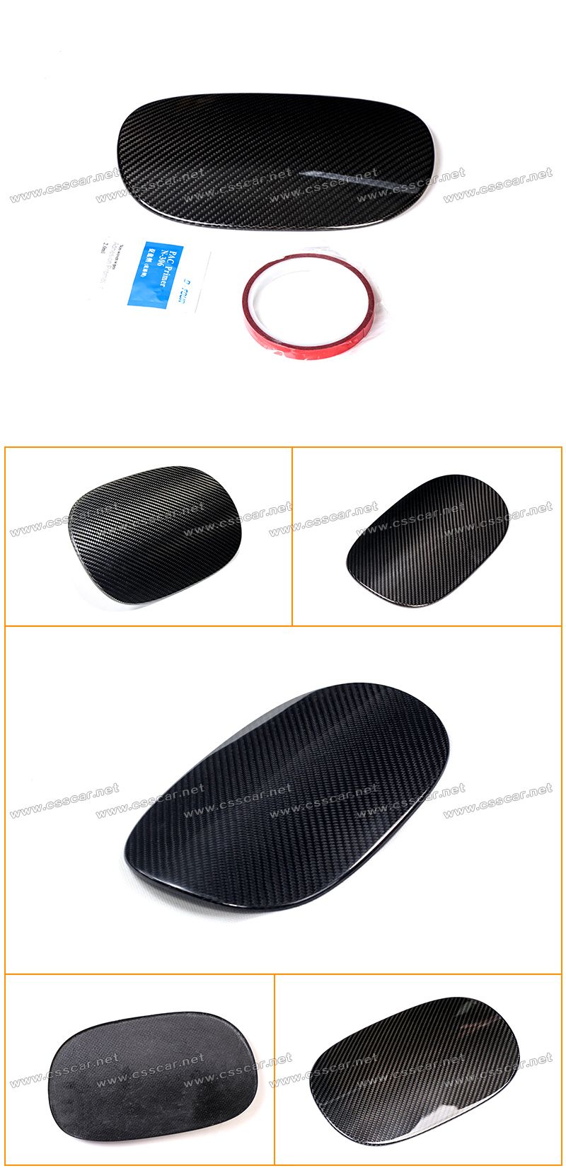 2014 up PORSCHE macan 95B carbon fiber fuel tank cover