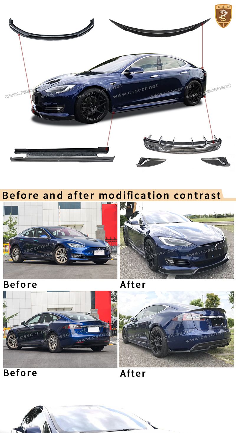 2017 Tesla S REVOZPORT body kit