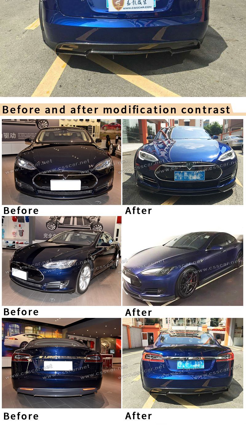 2014-2015 Tesla model S revozport body kit
