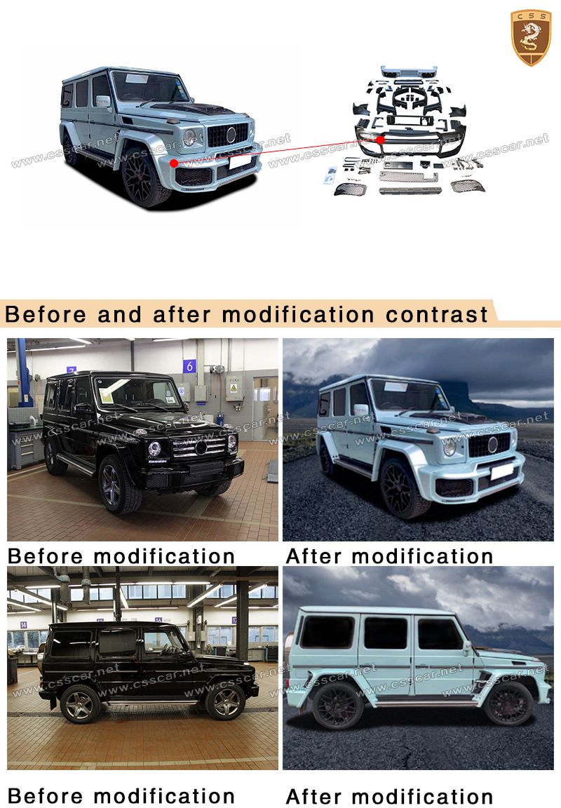 Benz G class W463 W464 BRABUS body kit