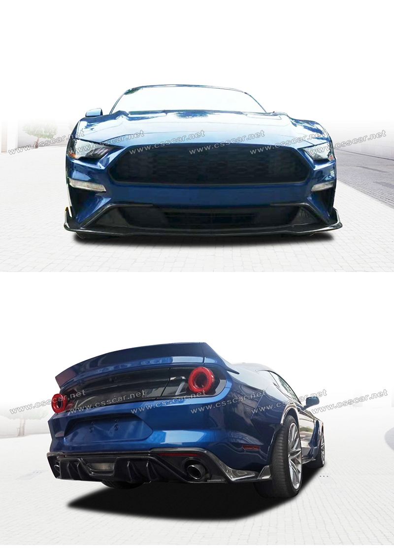 2020 Ford Mustang carbon body kit
