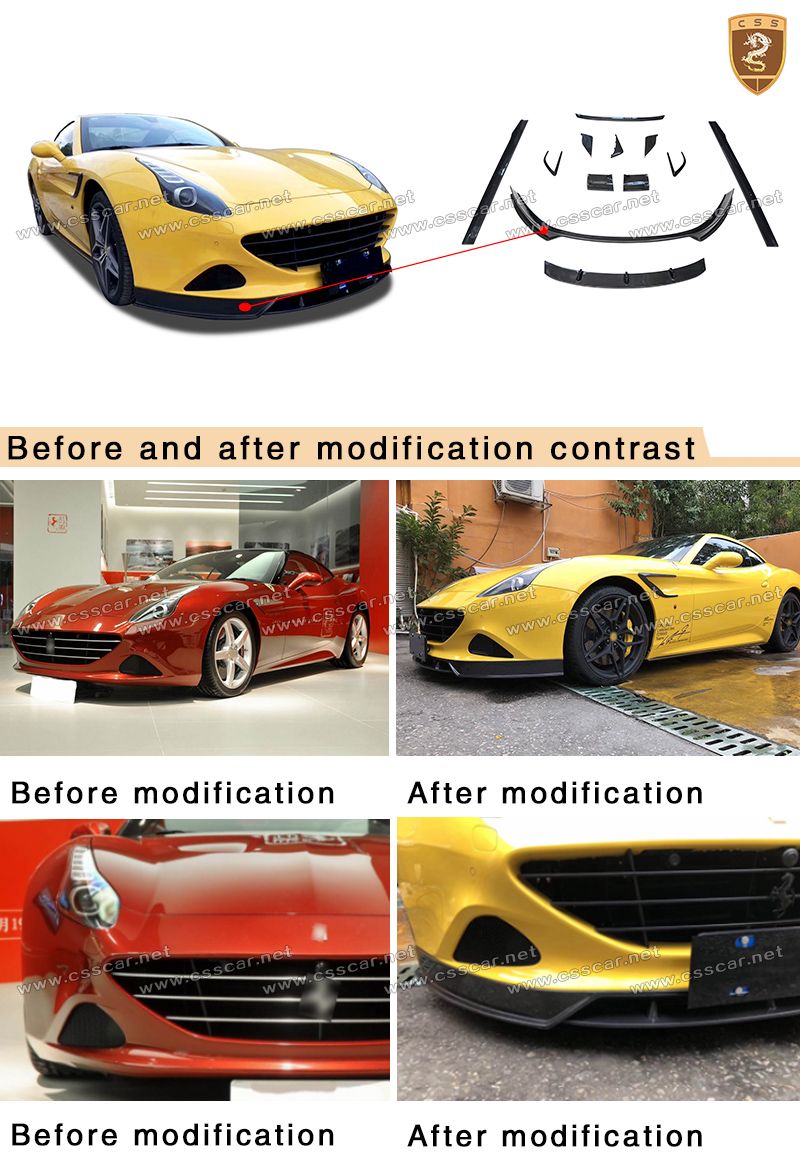 2017 Ferrari California carbon fiber body kit