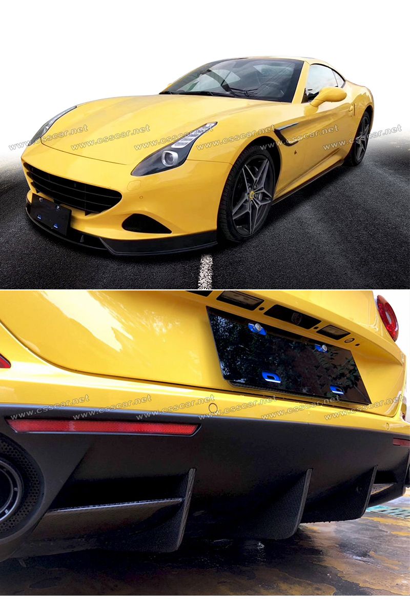 2017 Ferrari California carbon fiber body kit