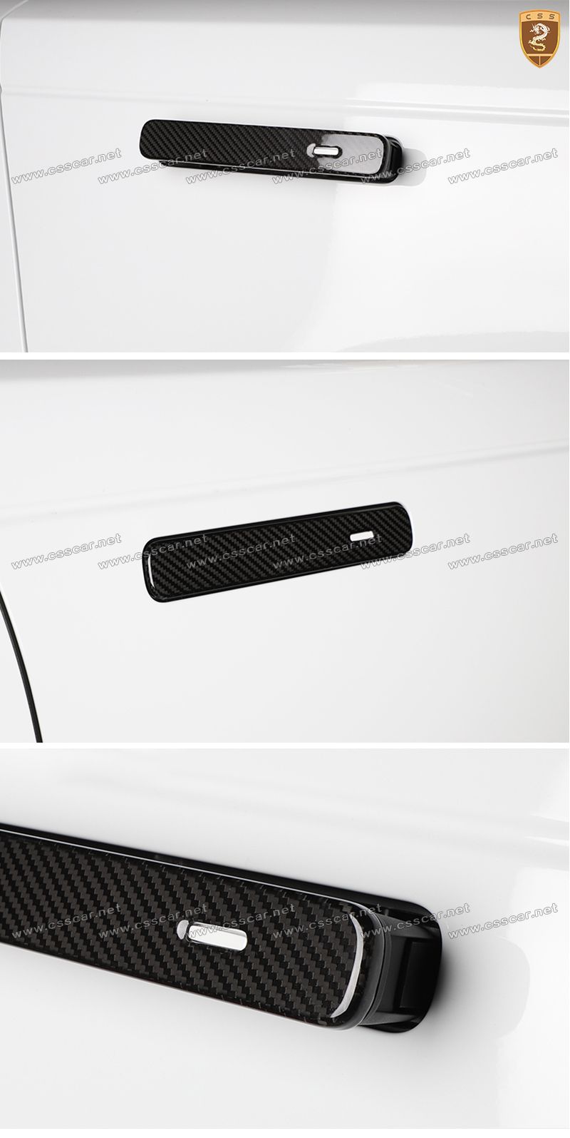 2017 up LAND ROVER Velar carbon fiber door handle