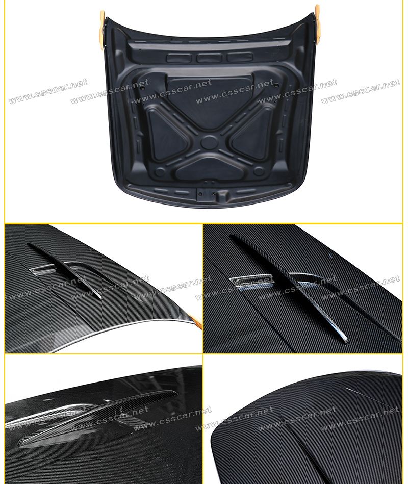 PORSCHE 987 MISHA carbon fiber hood