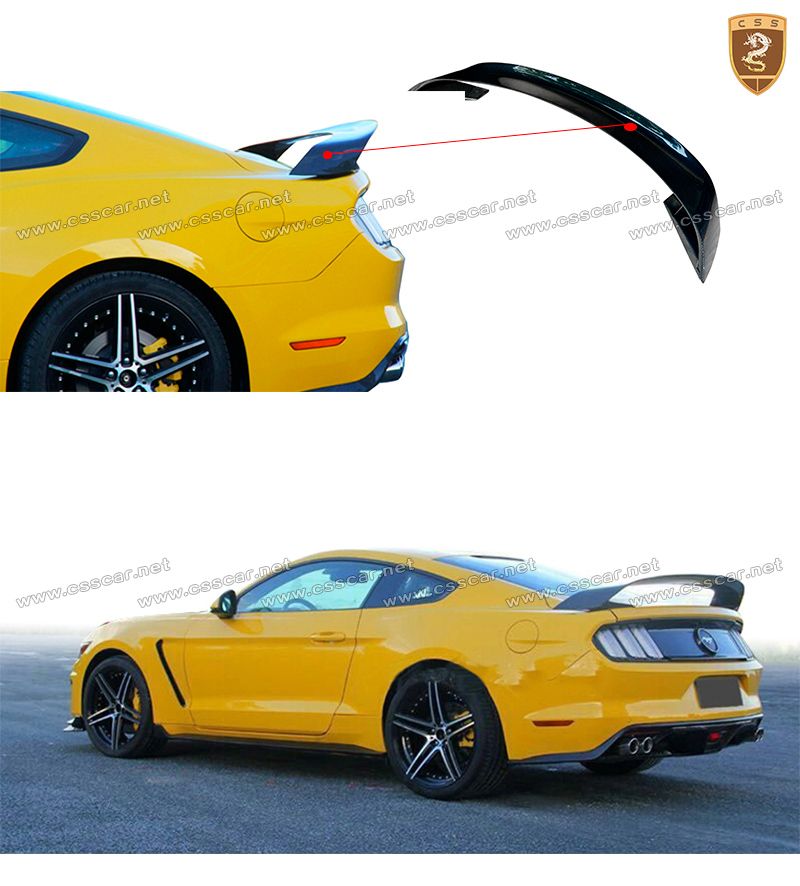 Ford Mustang GT350 carbon fiber spoiler