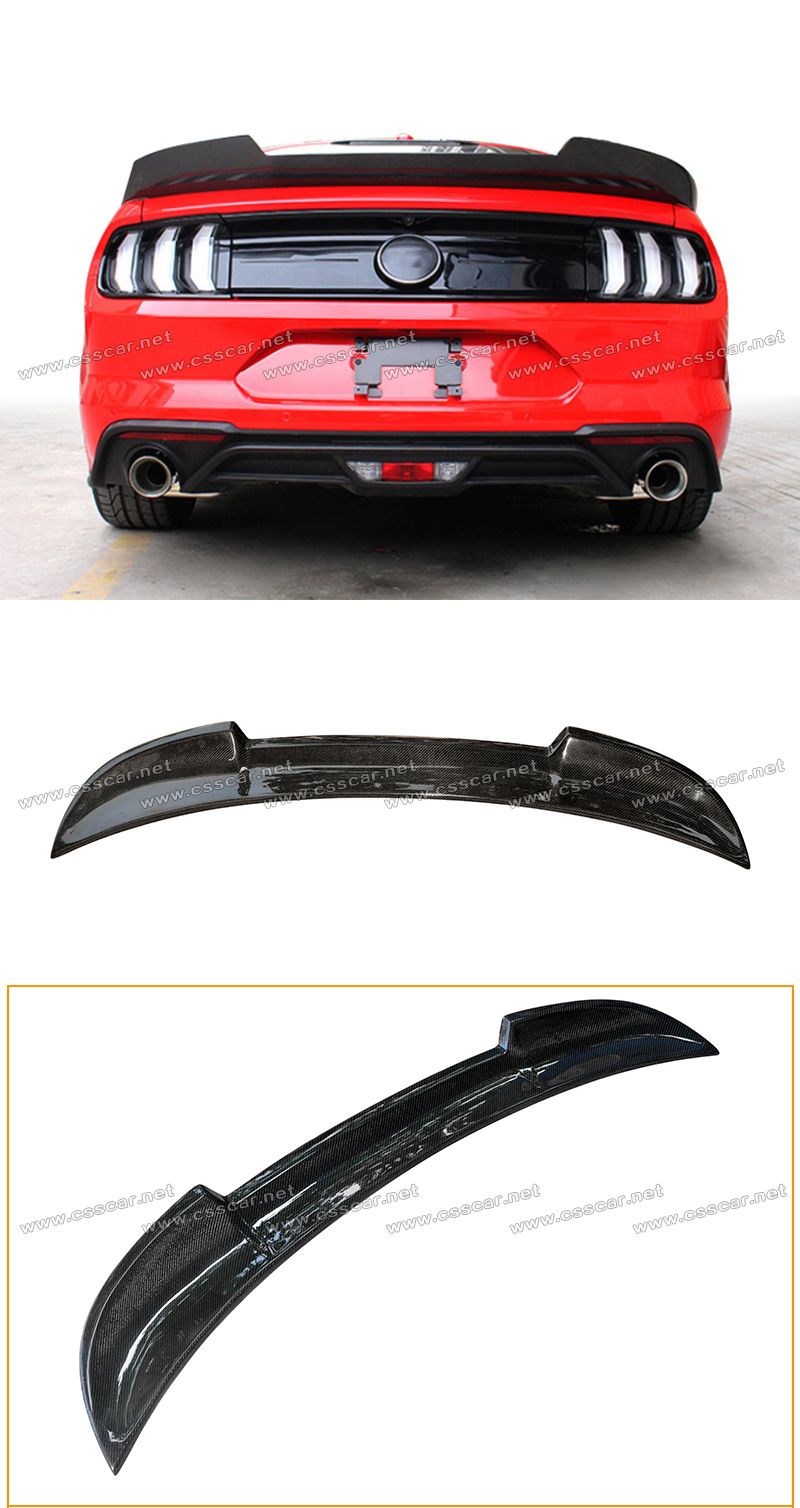 Ford Mustang MMD carbon fiber spoiler