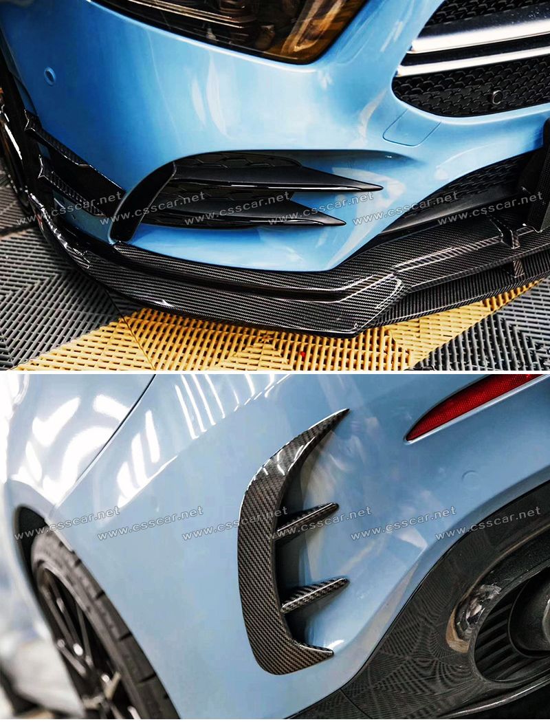 Benz A class AMG A35 dry carbon fiber body kit