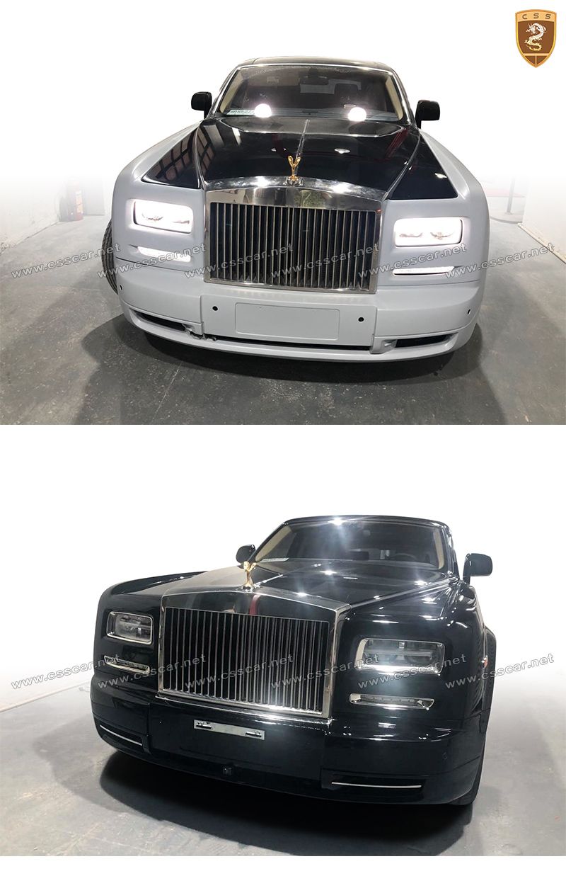 Rolls-Royce Phantom body kit upgrade the old model to the new one