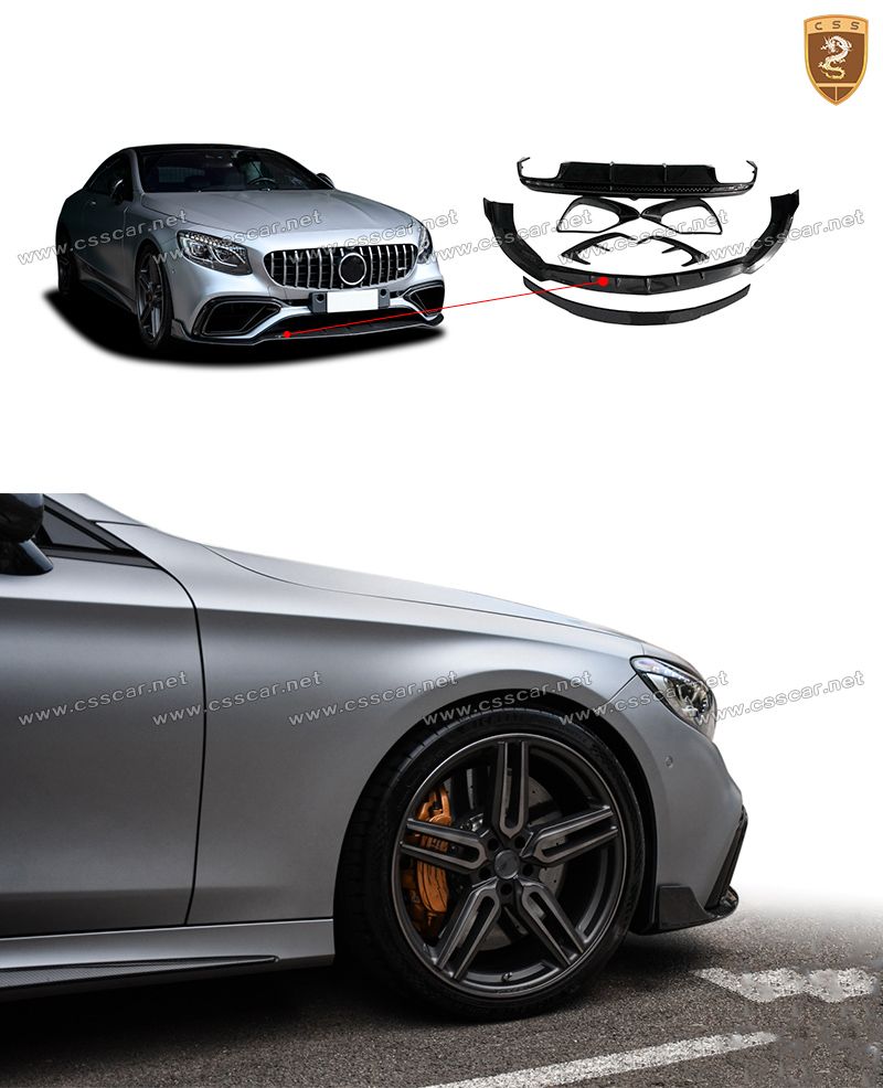 Benz S65 S63 AMG coupe C217 brabus body kit