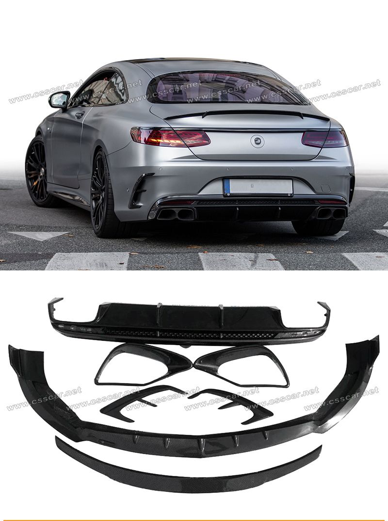 Benz S65 S63 AMG coupe C217 brabus body kit