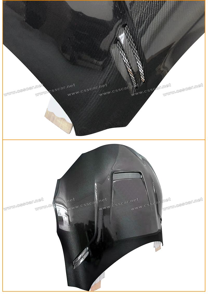 Toyota Supra A90 carbon fiber hood