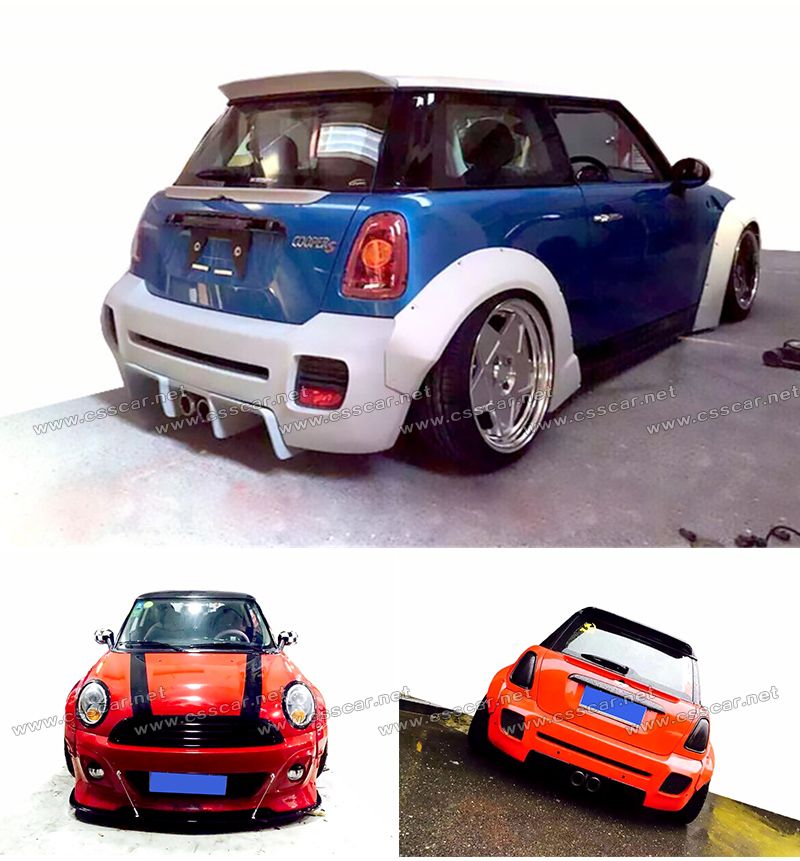 BMW MINI R56 LB wide FRP body kits