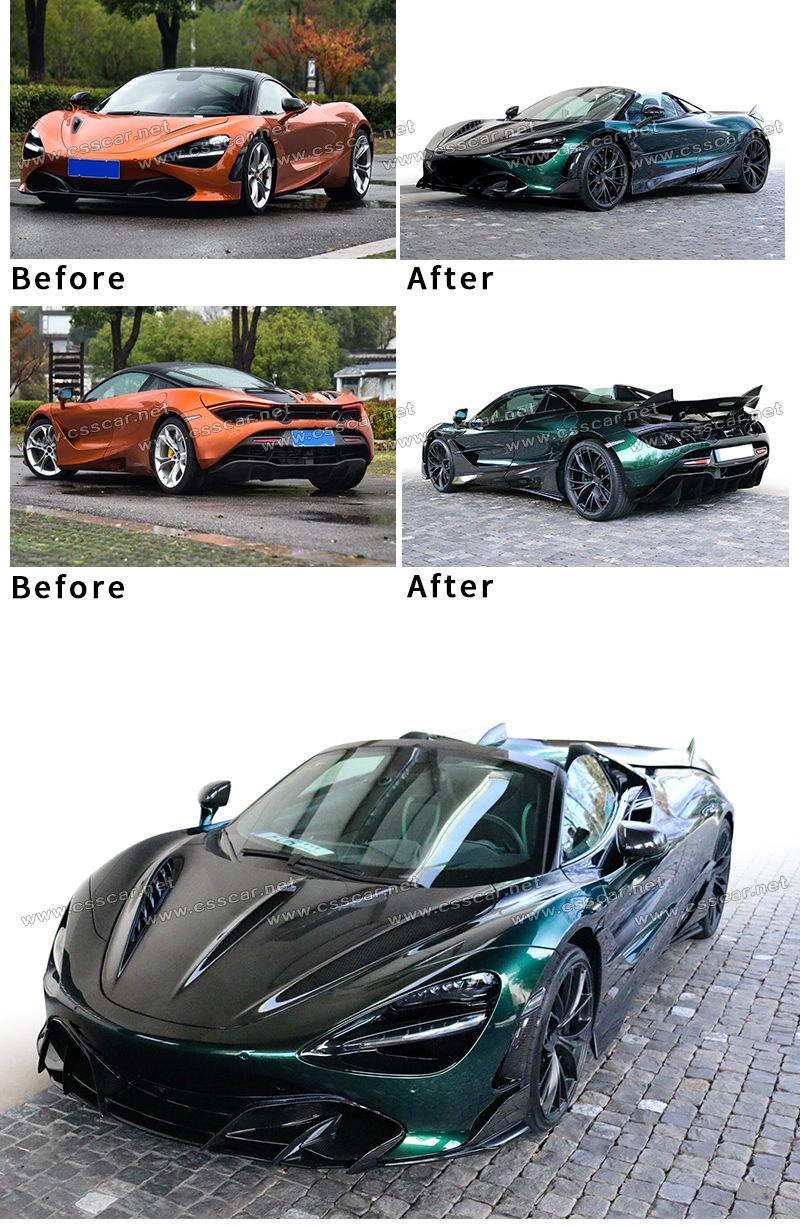 McLaren 720s TC carbon fiber body kit