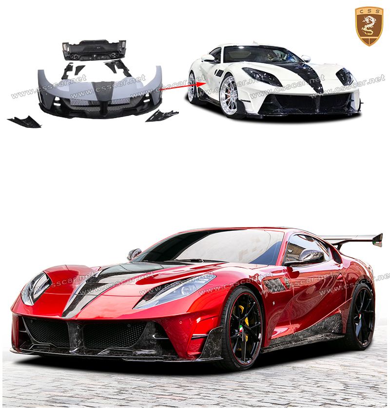 Ferrari 812 modified mansory body kit