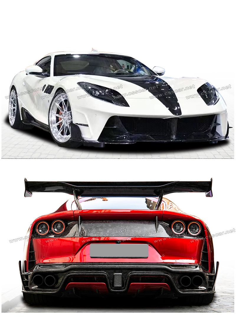 Ferrari 812 modified mansory body kit