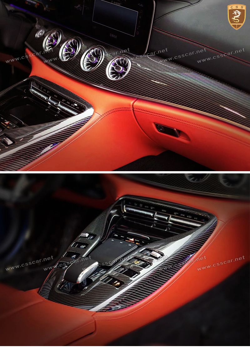 Mercedes-Benz amg gt43 gt50 gt53 gt63 pasted carbon fiber interior
