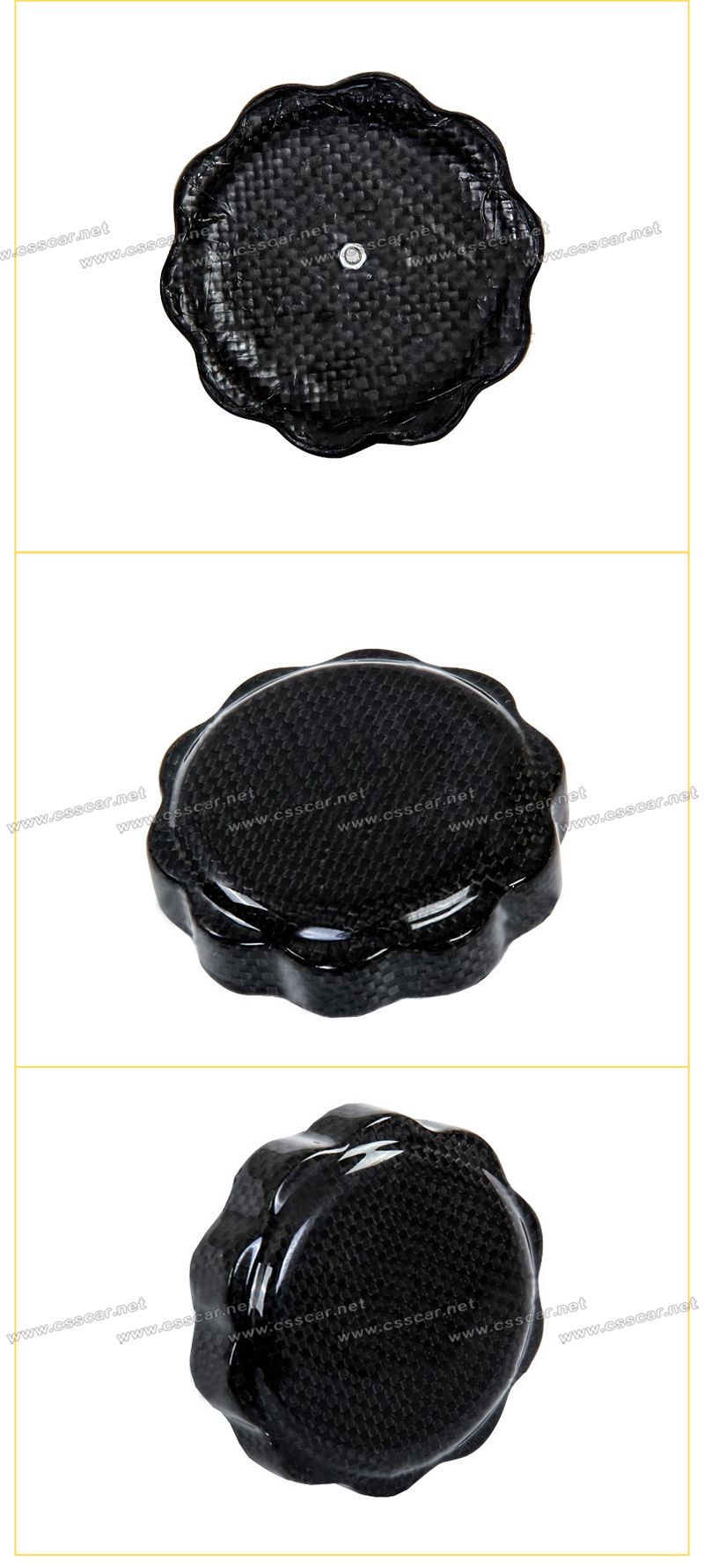 Ferrari 488 GTB SPIDER Dry Carbon Fiber Engine Oil Cap